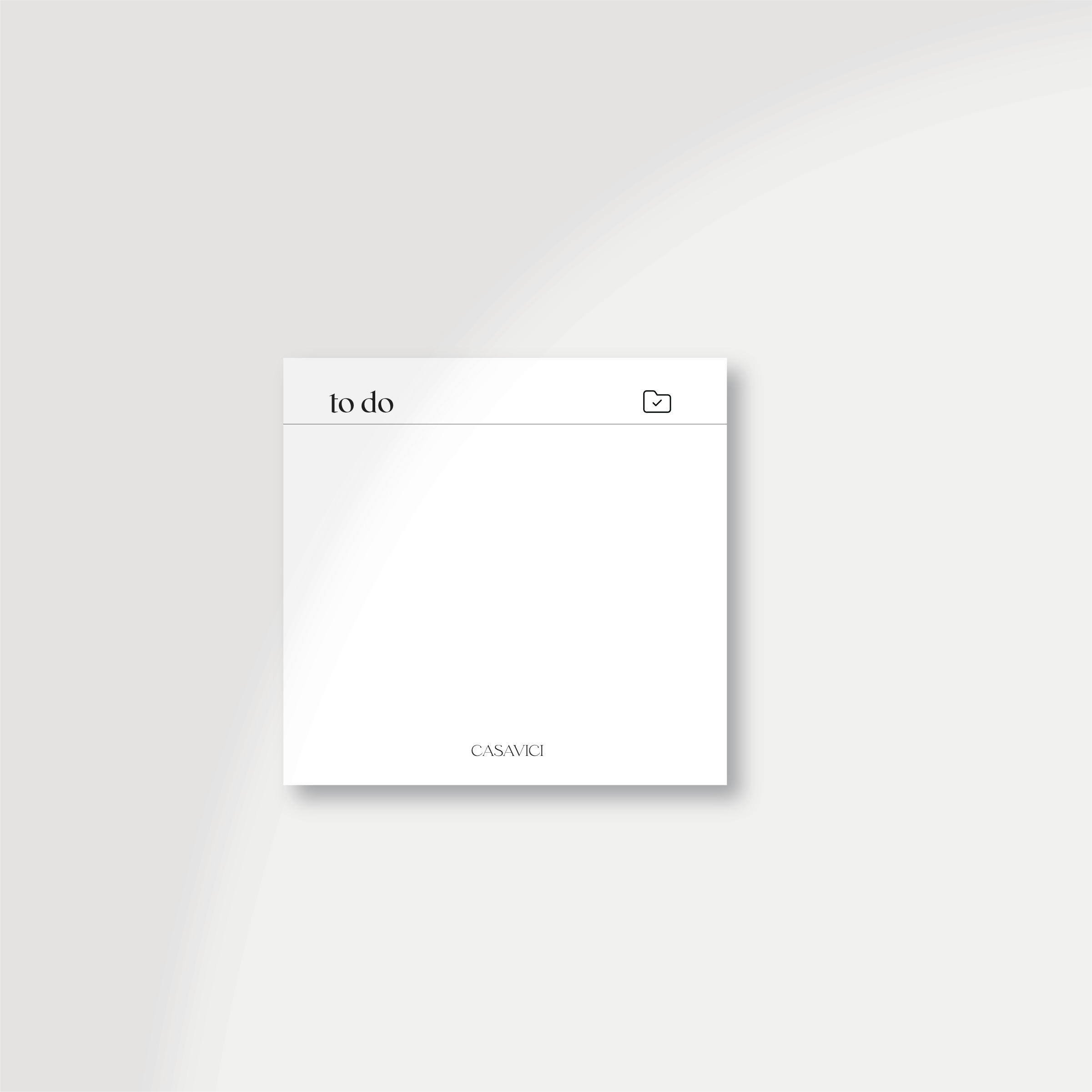 To-Do Sticky Notes – CASAVICI